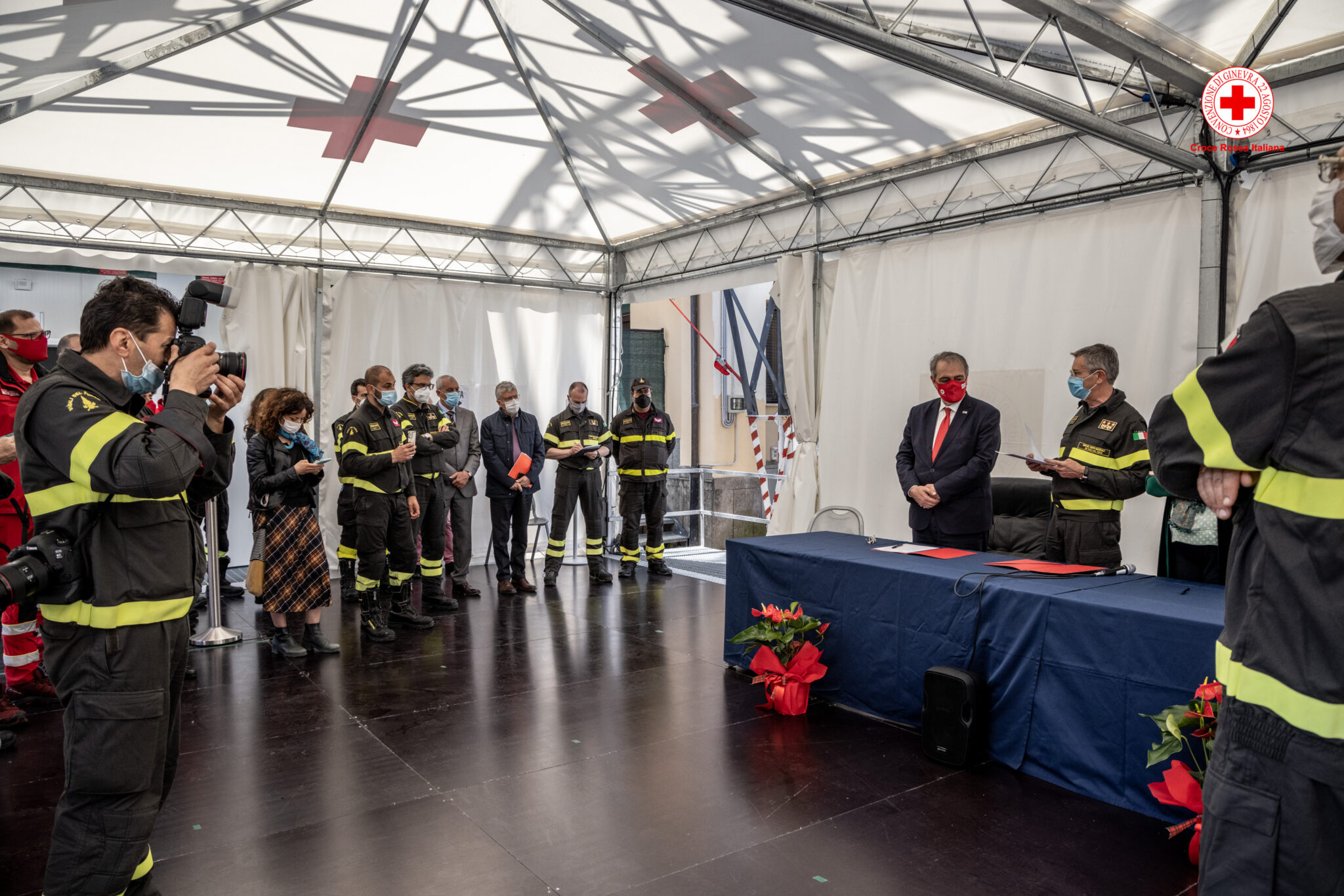 Firmato protocollo operativo Croce Rossa Italiana e Vigili del Fuoco ...